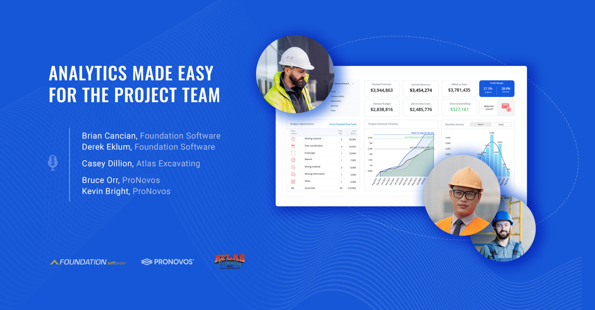 Analytics Made Easy for the Project Team - ProNovos