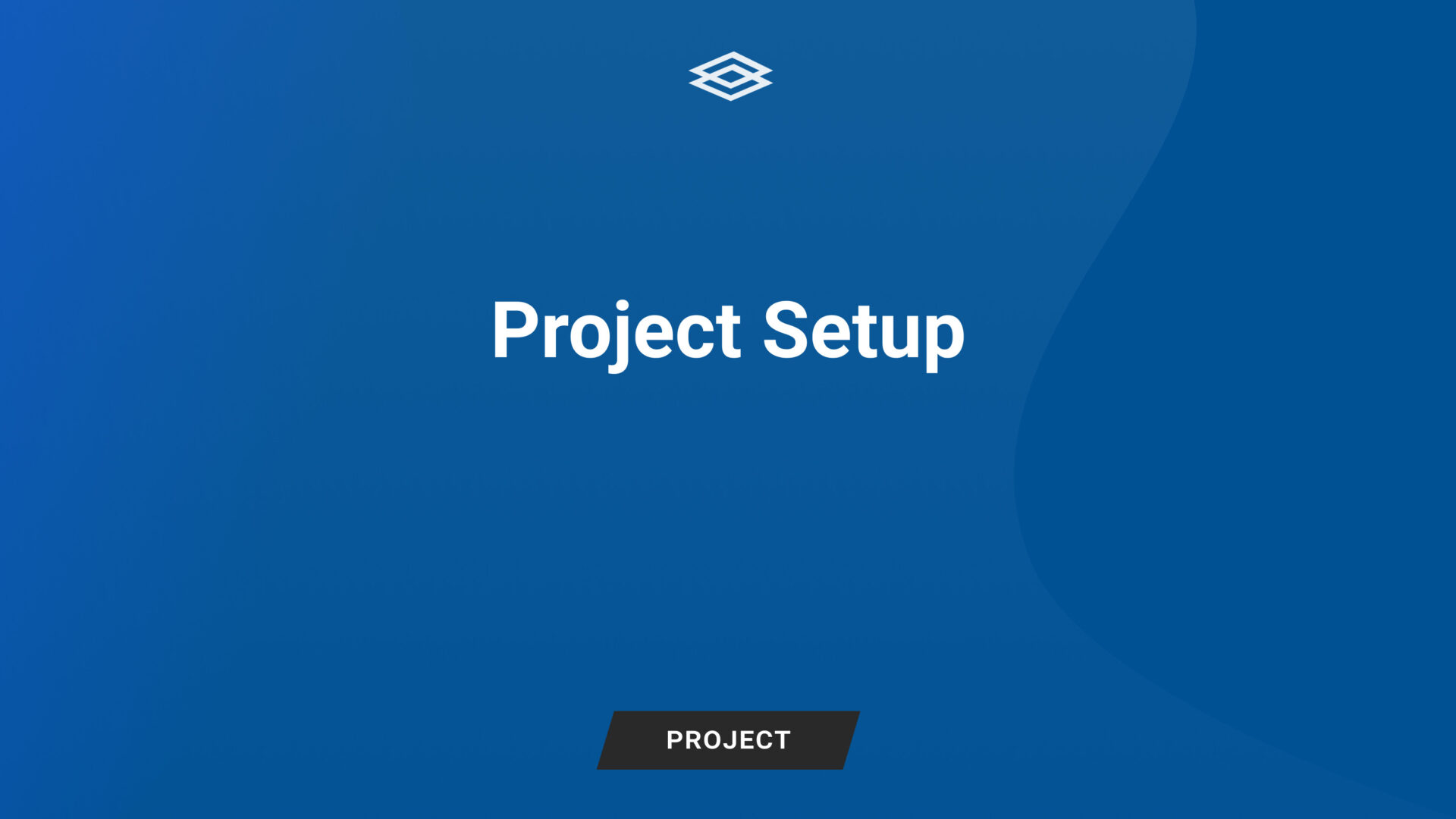 Project Setup - ProNovos