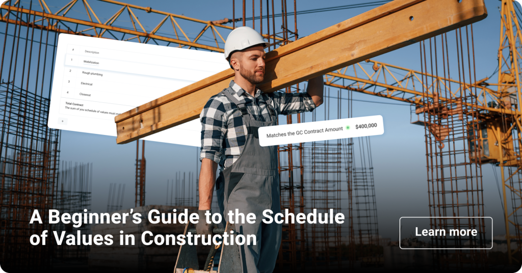 A Beginner’s Guide to the Schedule of Values in Construction - ProNovos